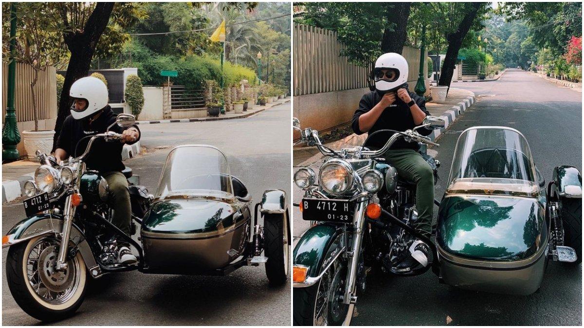 Penampilan Darma Mangkuluhur Naik Motor Antik Milik Soeharto, Harganya ...