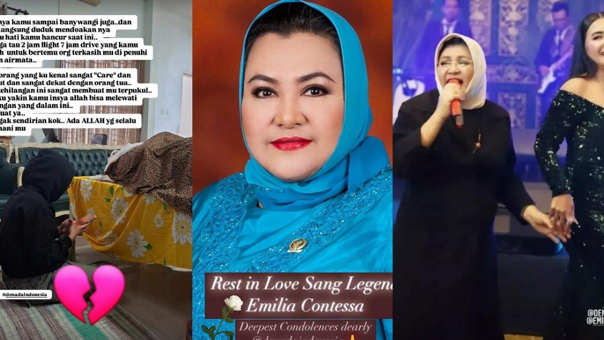 Foto Terakhir Emilia Contessa 2 Jam Sebelum Meninggal Dunia, Minta ...