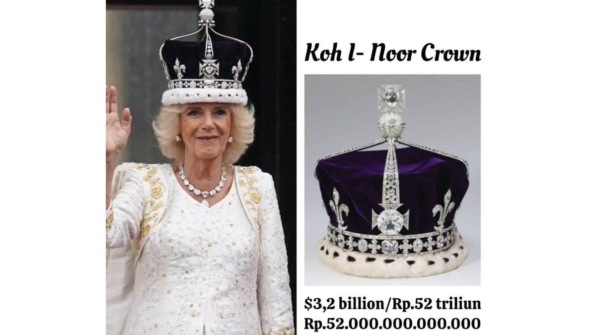 9 Mahkota Termahal Milik Kerajaan Inggris, Camilla Sempat Pakai yang ...