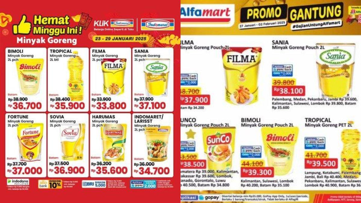 Diskon Minyak Goreng di Indomaret dan Alfamart Saat Perayaan Imlek 2025, Dapatkan Harga Spesial ...