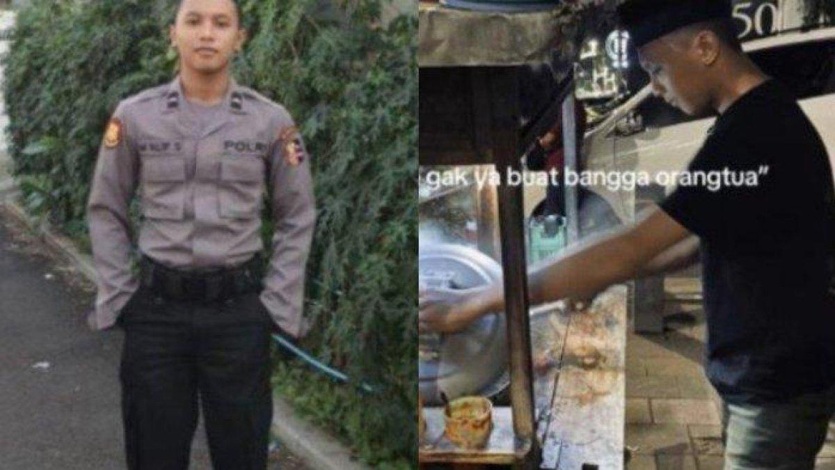 Kisah M Alif Mantan Penjual Bakso Keliling Kini Jadi Polisi, Bikin Ortu ...