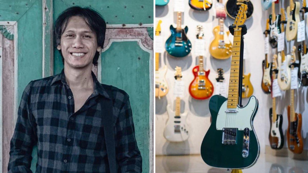 Eross Candra Gitaris Sheila On 7 Lelang Koleksi Gitar Langka demi ...