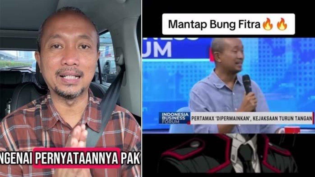 Penjelasan Fitra Eri Soal Viral Dihubungi Pertamina Demi Tutupi BBM ...