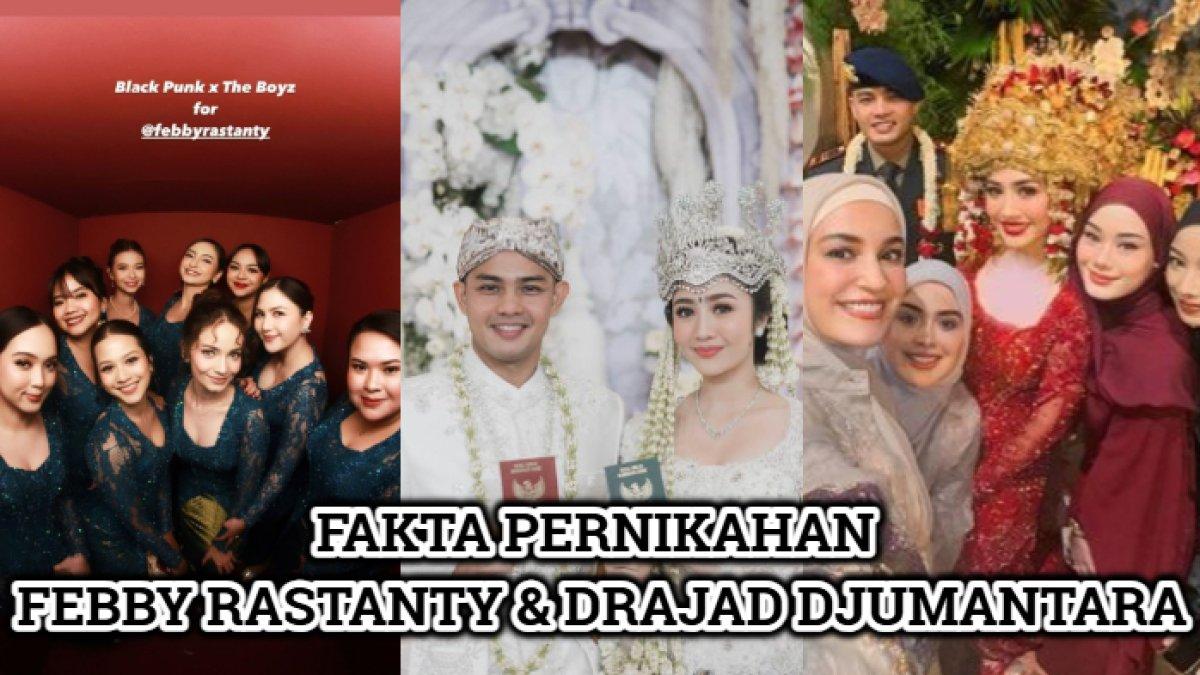 5 Fakta Pernikahan Febby Rastanty & Drajad Djumantara, Maskawin, Jessica Mila Jadi Bridesmaid ...