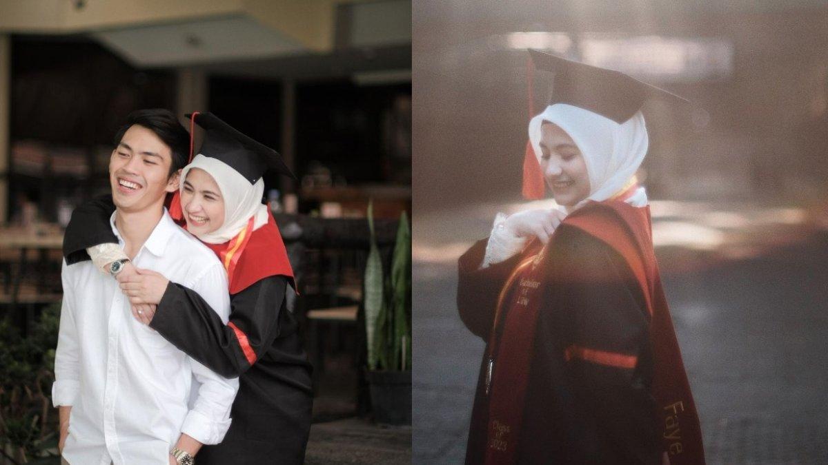 Berubah Drastis, Faye Nicole Kini Tampil Sopan Pakai Hijab, Unggah Foto ...