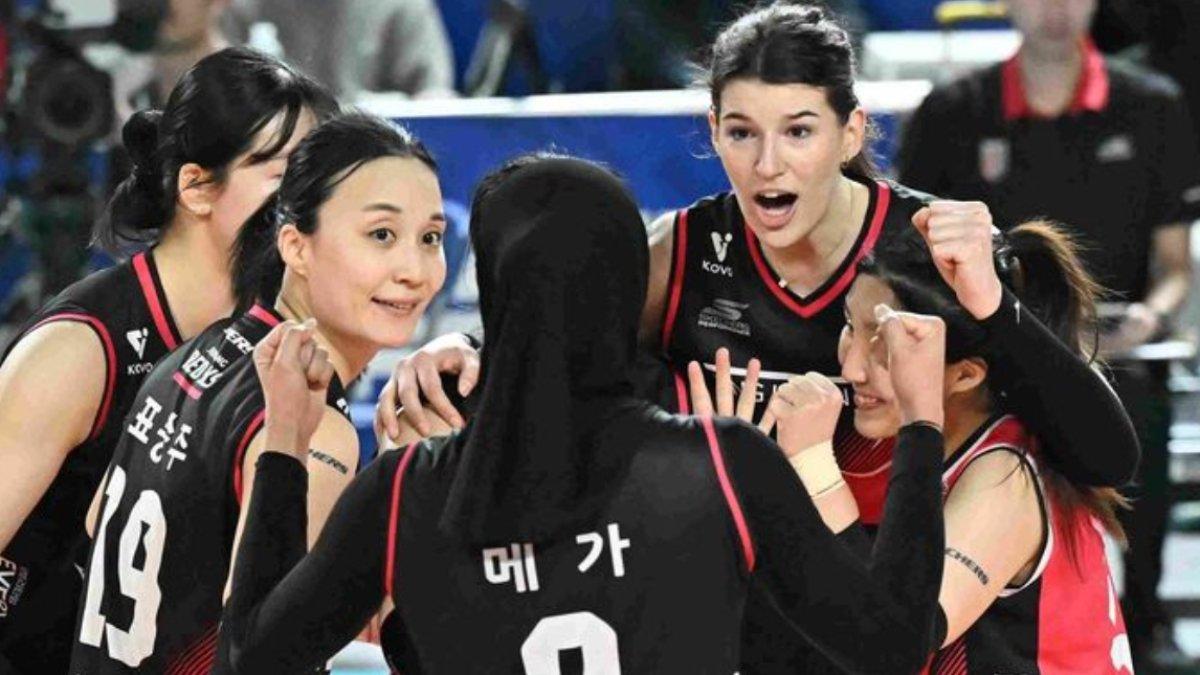 Live Streaming Final Liga Voli Korea: Pink Spider vs Red Spark Leg 5 ...