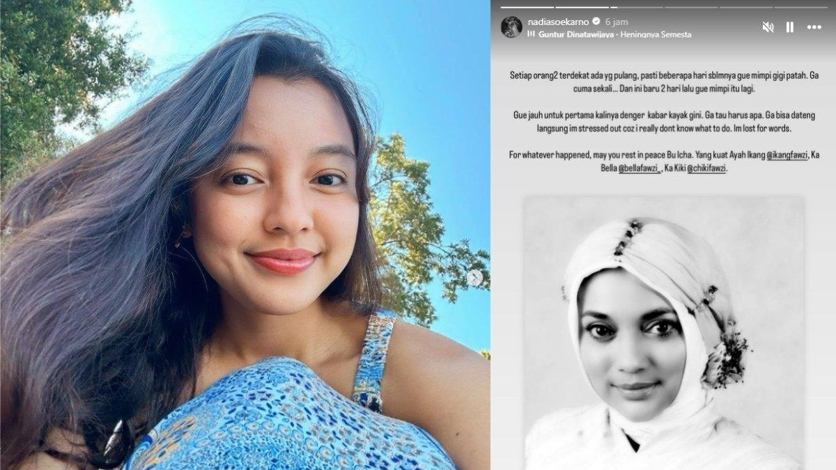Dapat Firasat, Nadia Soekarno Mimpi Gigi Patah Dua Hari Sebelum Marissa ...