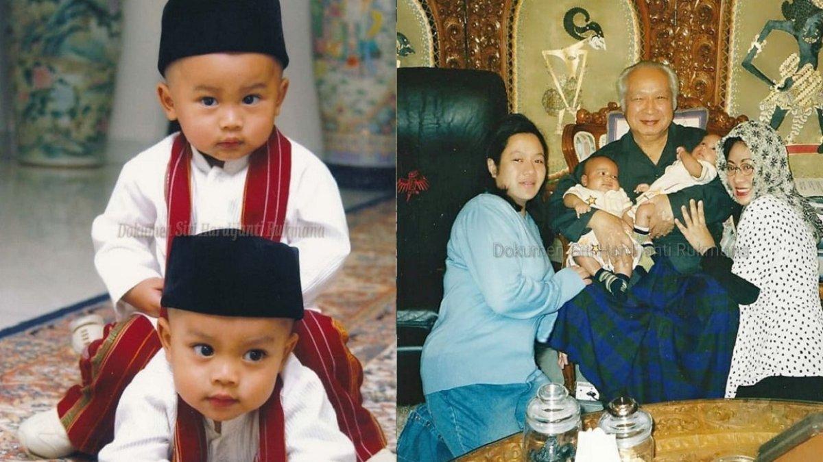 5 Potret Cicit Kembar Soeharto yang Jarang Terekspos, Pangeran Cendana ...
