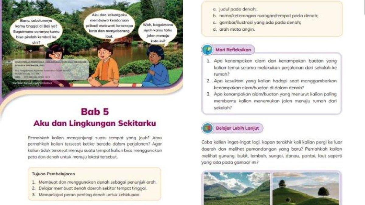 Kunci Jawaban IPAS Kelas 3 SD Halaman 126, Kurikulum Merdeka Bab 5 Aku dan Lingkungan Sekitarku ...