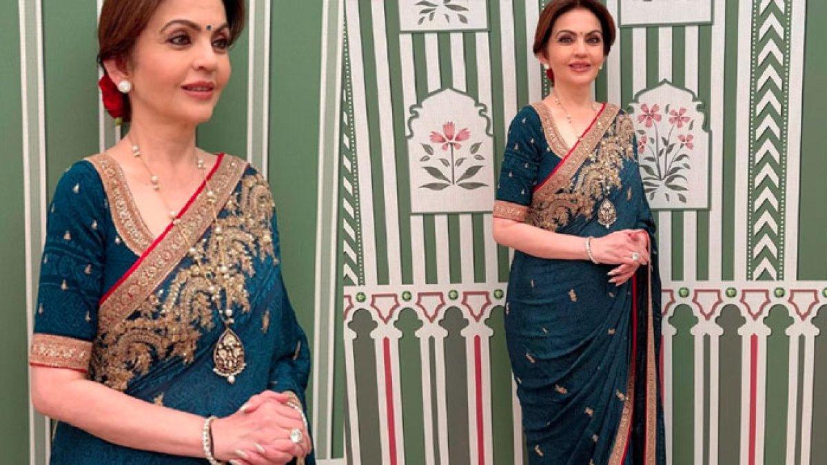 Gaya Nita Ambani Hadiri Olimpiade Paris 2024, Konsisten Mewah, Pakai ...