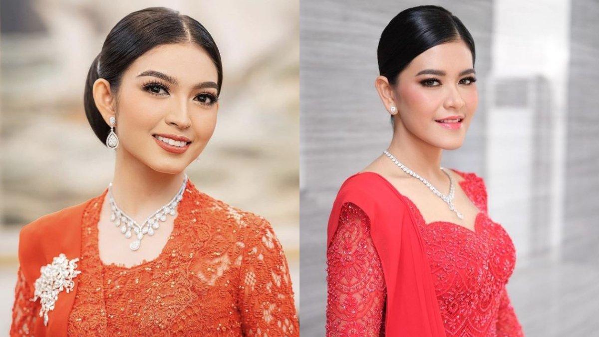Adu Outfit Kahiyang dan Selvi Ananda di Pelantikan Presiden, Kompak ...