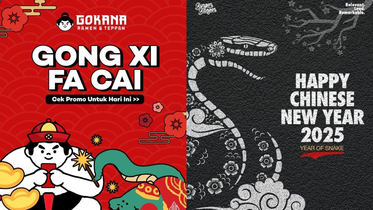 Daftar Gerai Makanan Beri Promo Spesial Imlek 2025, Ada Gokana Ramen ...