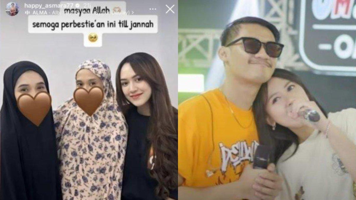 Makin Lengket, Happy Asmara Kepergok Nginap di Rumah Gilga Sahid, Perlakuan Calon Ipar Tuai ...