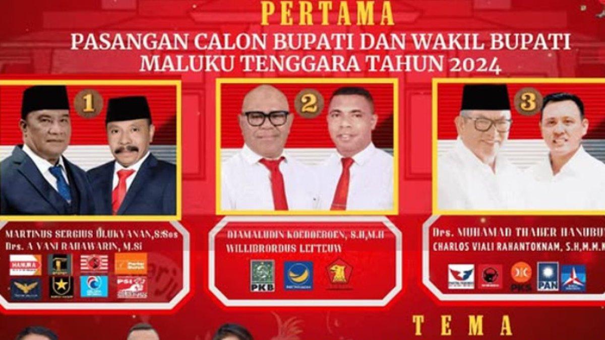 Cek Real Count Pilkada Maluku Tenggara 2024, Thaher Hanubun-Charlos Viali Menang, Raih 28.929 ...