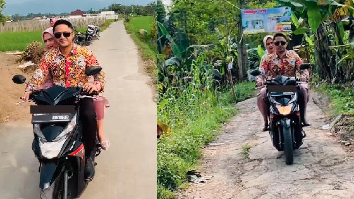 7 Potret Hengky Kurniawan Hadiri Pernikahan Warga Bareng Istri, Naik ...