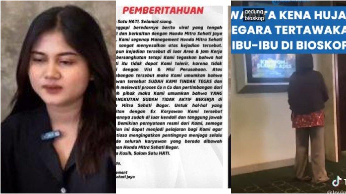 Tertawakan Ibu-ibu di Bioskop, SPG di Bogor Melas Kini Dipecat dari Dealer, Ternyata Tulang ...