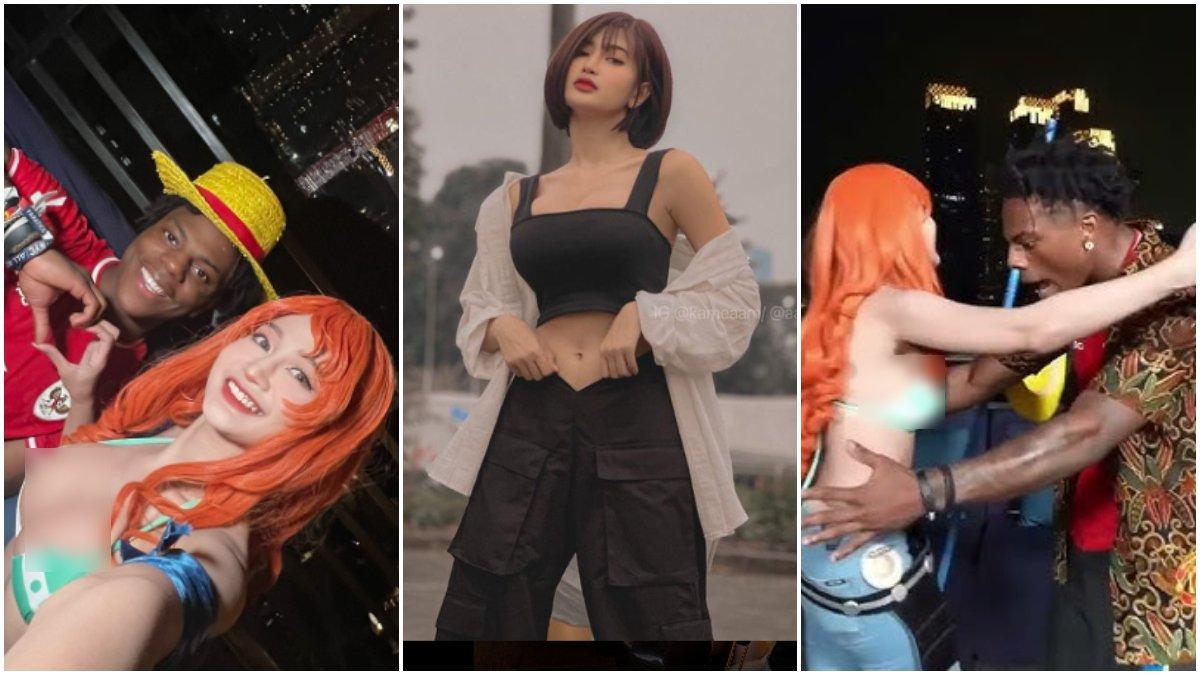 Sosok Nami One Piece di Live Stream IShowSpeed, Cosplayer Cantik Indonesia, Speed Live Lagi Sore ...