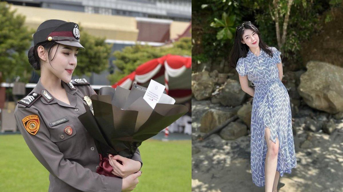 Pantas Eby Veronica Polwan Anggota Polda Jatim Viral, Lihat Parasnya ...