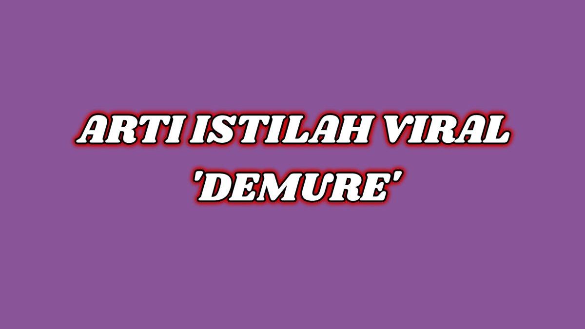 Apa Arti Demure Viral di TikTok? Istilah Populer Kini Jadi Bahasa Gaul, Ketahui Maknanya ...
