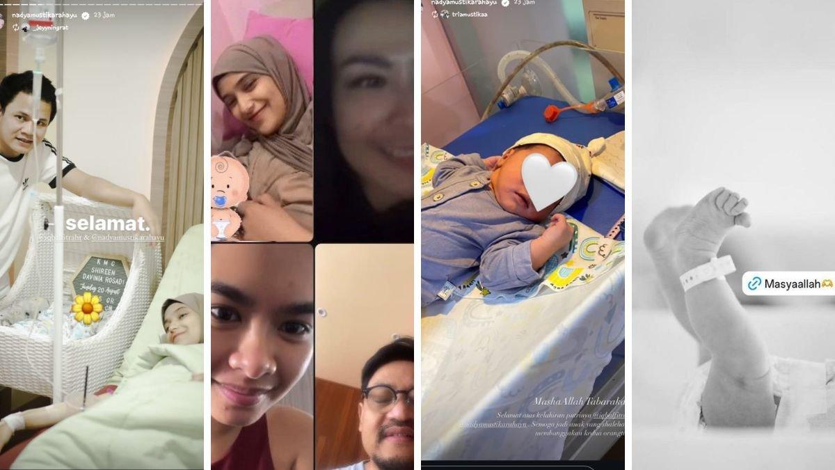 5 Foto Nadya Mustika Lahiran Putri Pertamanya dengan Iqbal Rosadi, Dinamai Shireen Davinia ...