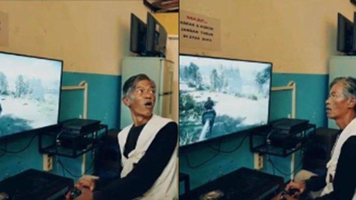 Beda dari yang Lain, Kakek 52 Tahun Ini Hobi Main PS, Sanggup Main ...