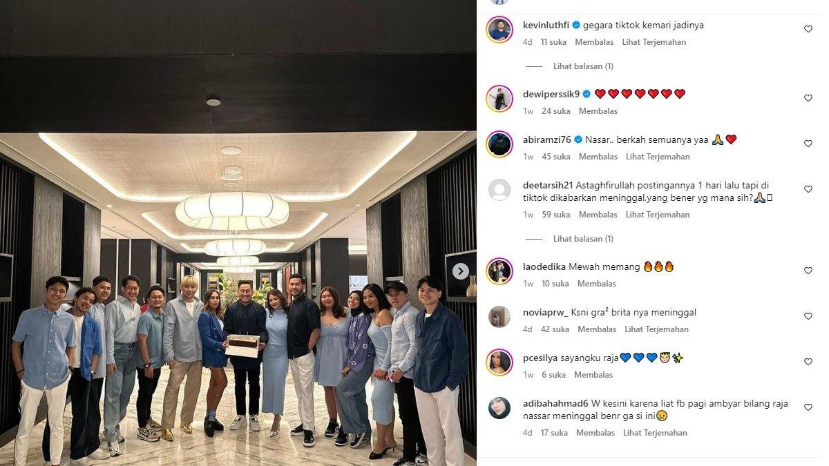 Fans Syok Dapat Kabar King Nassar Meninggal, Serbu Instagram, Ternyata ...