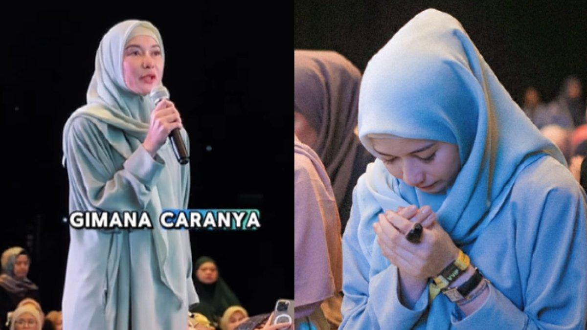 Potret Iris Wullur Ikut Kajian Tema 'Titik Terendah' setelah ...