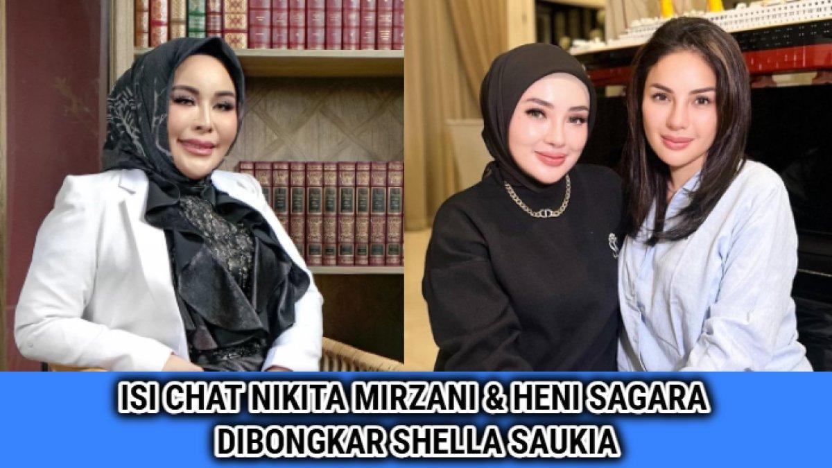 Isi Chat Nikita Mirzani Diungkap Shella Saukia, Ibu Lolly Minta Rp500 M ...