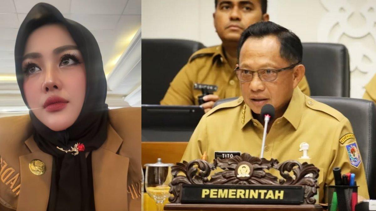Mendagri Tito Karnavian Sindir Kades Wiwin yang Geli Dapat Nasi Kotak: Presiden Aja Makan Nasi ...