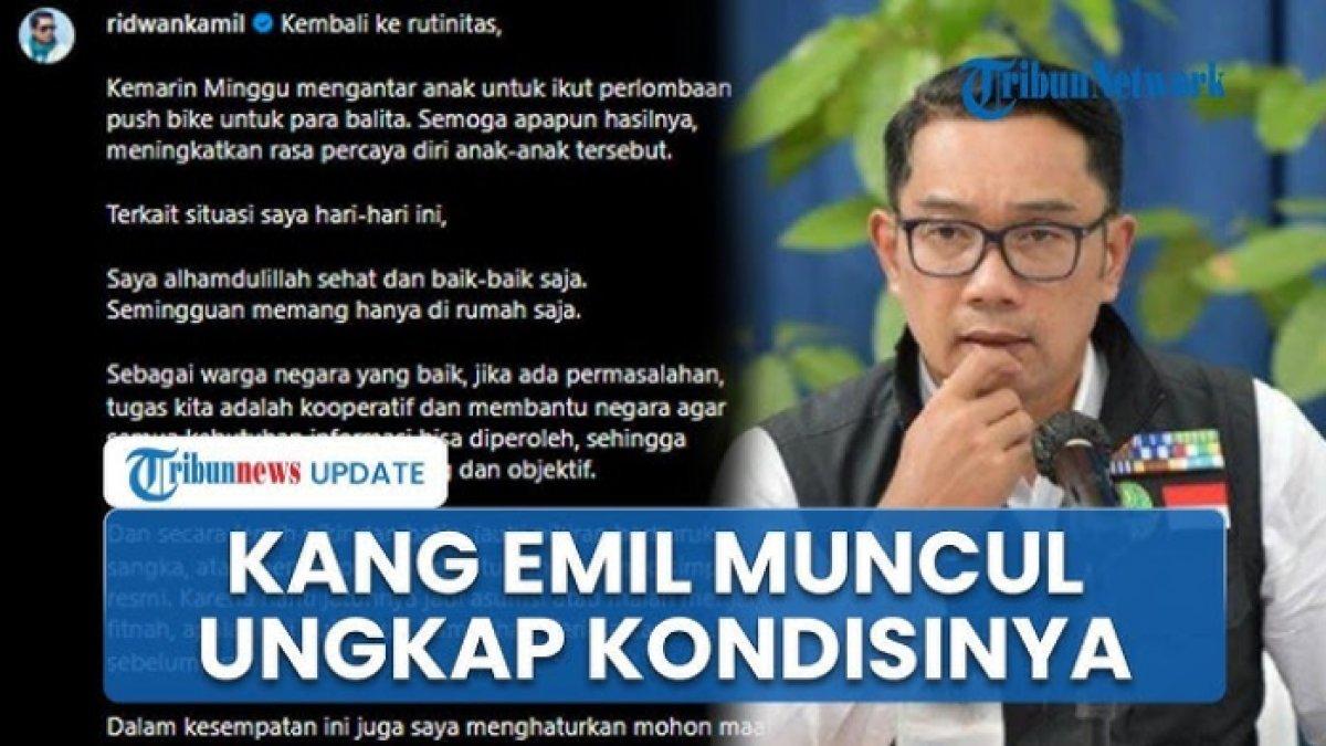 Klarifikasi Ridwan Kamil usai Rumahnya Digeledah KPK, Ungkap Kondisinya, Singgung Deposito Rp70 ...