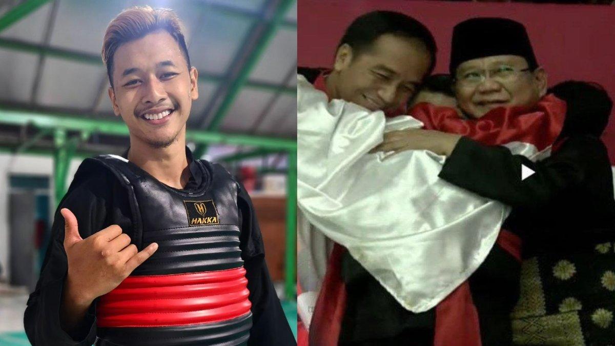 Hanifan Atlet yang Dulu Viral 'Mengakurkan' Peluk Jokowi dan Prabowo ...