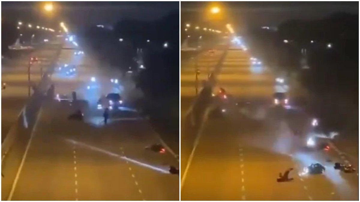 Innalillahi! Detik-detik 2 Pembalap Liar Meninggal saat Beraksi di ...