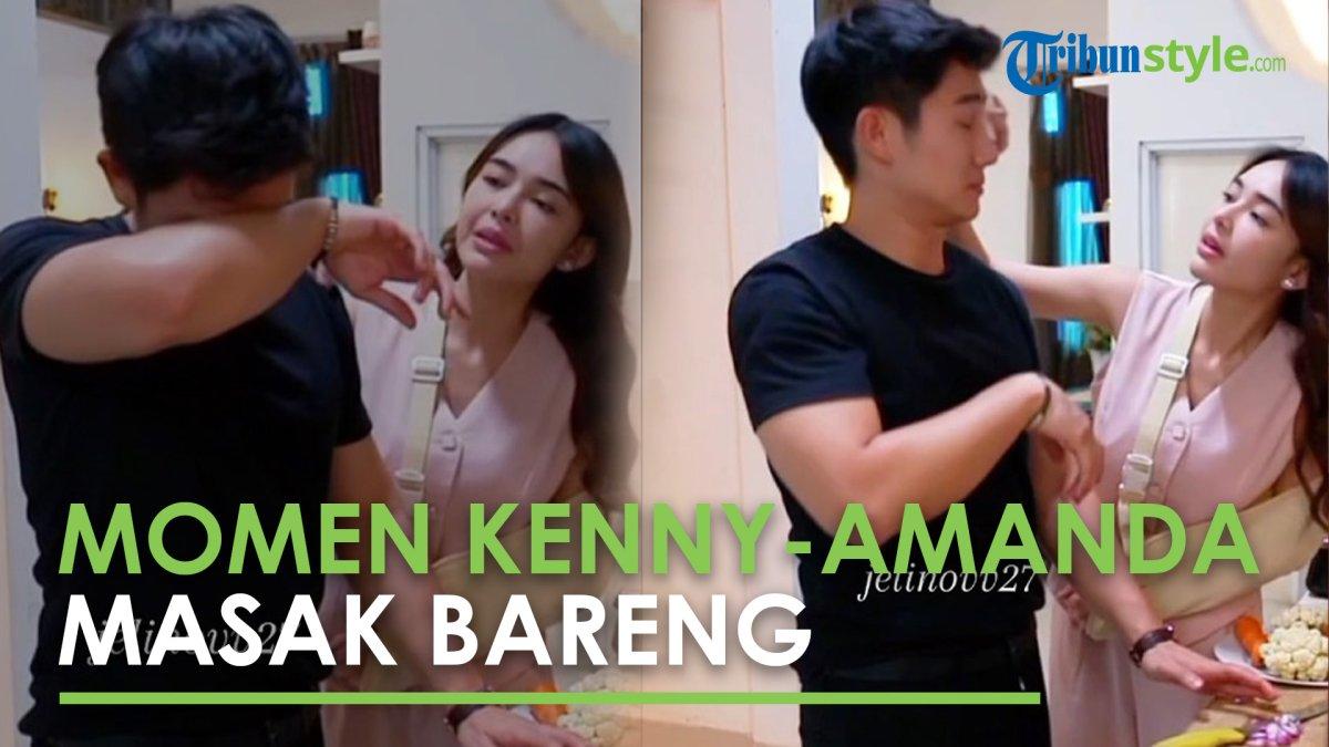 Video Momen Kenny Austin dan Amanda Manopo Masak Bareng di Dapur, Mesra Ngelap Keringat ...