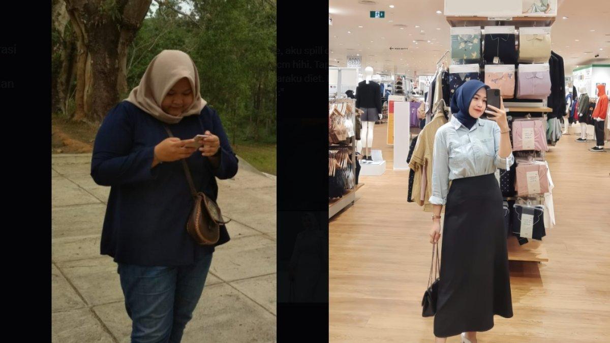 Cara Rima Febrianti Turunkan Berat Badan dari 103 Kg Jadi 63 Kg, Kini Kisahnya Sampai Viral ...