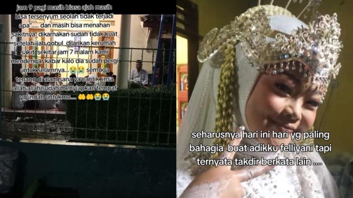 Felliyani Meninggal di Hari Pernikahan, Jam 9 Pagi Masih Bahagia, Jam 7 ... Felliyani Meninggal di Hari Pernikahan, Jam 9 Pagi Masih Bahagia, Jam 7 ...