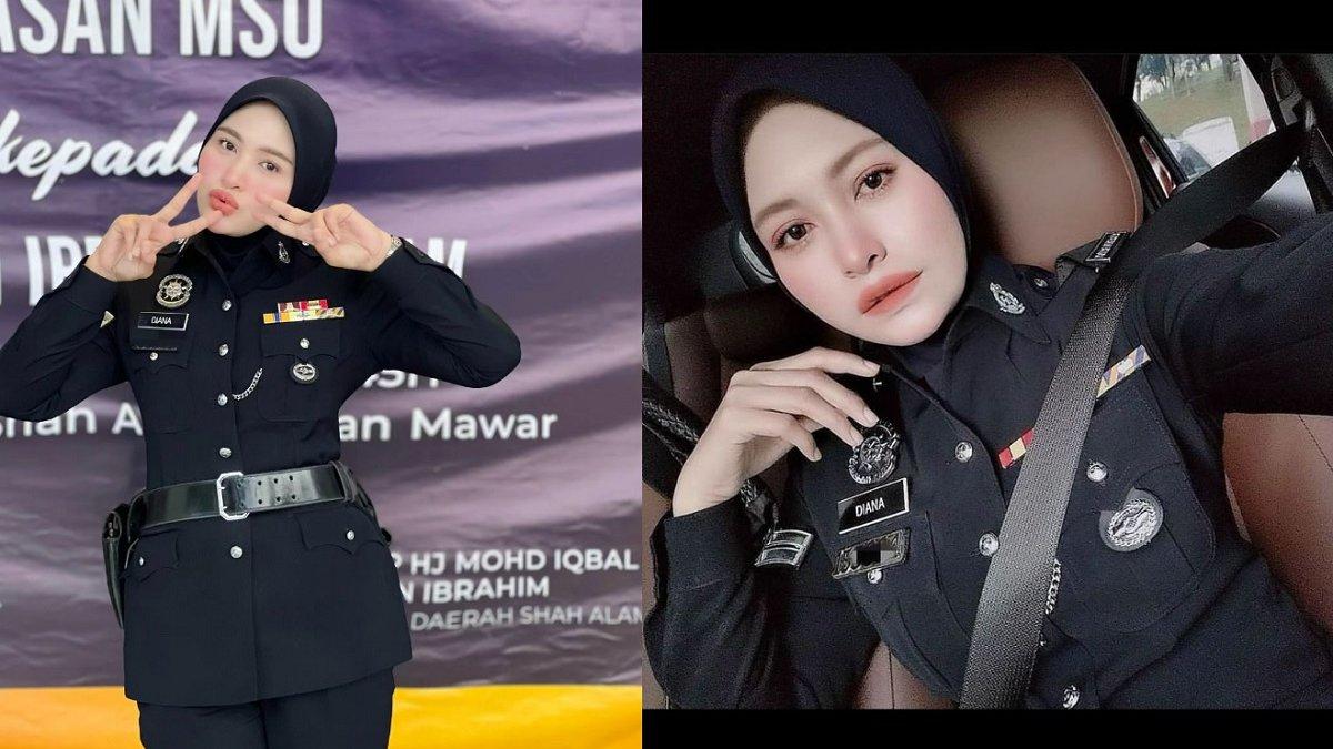 5 Potret Nordiana, Polwan Berhijab yang Ternyata Istri Artis, Bertemu Suami saat Sedang Hadapi ...