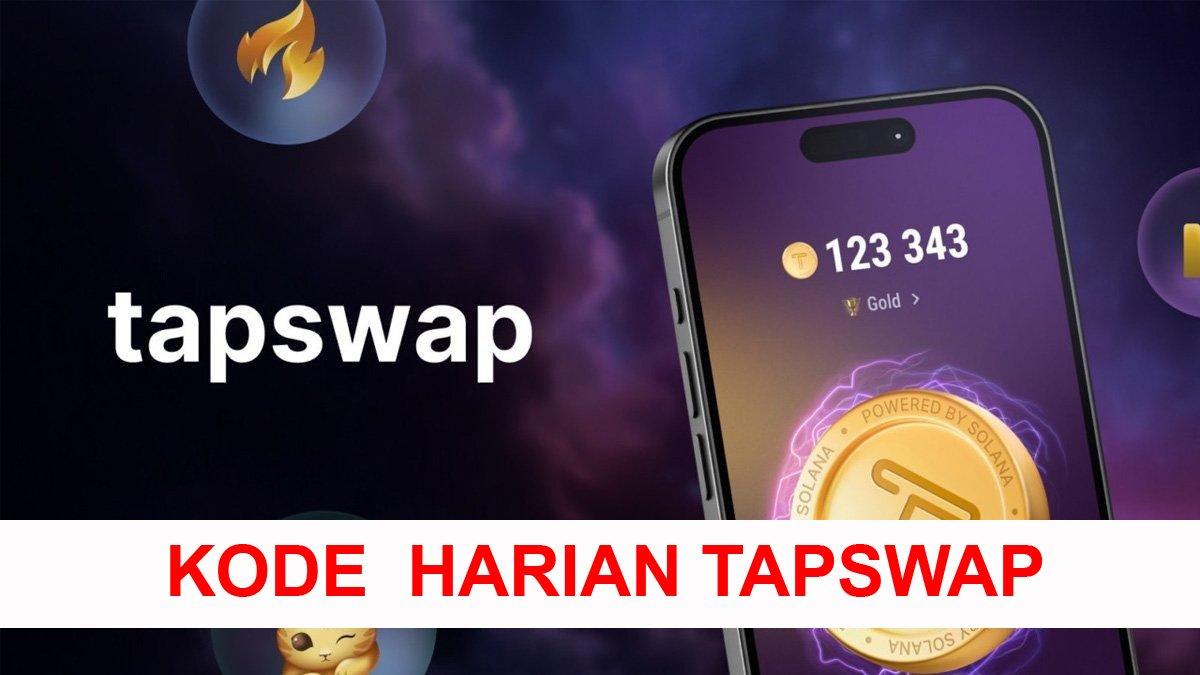 Kode Harian TapSwap 4 Agustus 2024, Selesaikan Tugas Berikut, Raih ...