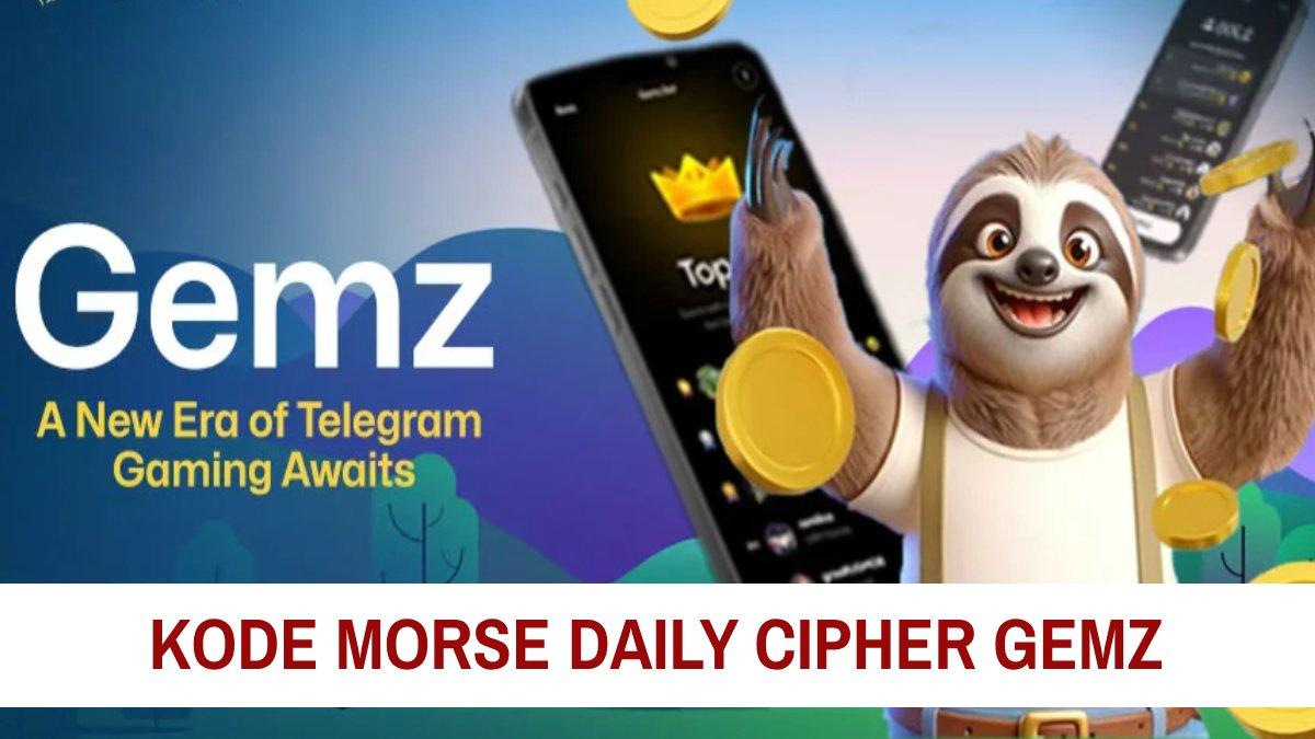 Rilis! Gemz Kode Morse 14 Oktober 2024, Intip Daily Cipher Terbaru ... Rilis! Gemz Kode Morse 14 Oktober 2024, Intip Daily Cipher Terbaru ...