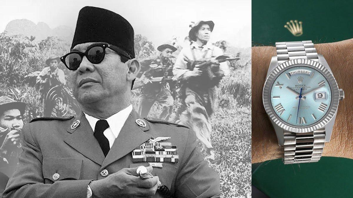 5 Koleksi Jam Tangan Milik Soekarno, Semua dari Merek Ternama, Tak ...