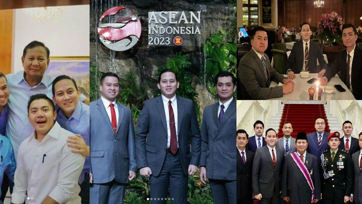 Kumpulan Foto 4 Asisten Prabowo yang Baru Dipromosikan Bujangan, Rizky ...