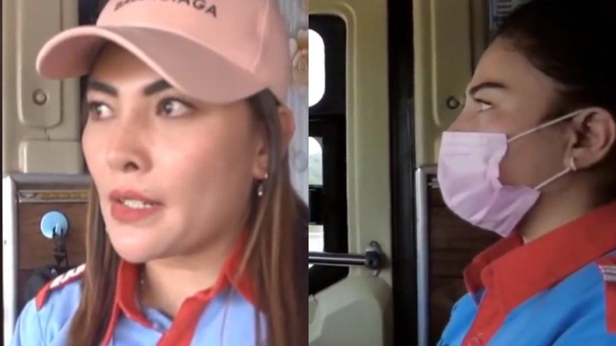 DULU Kerja di Klub Malam, Liena Ozora Insaf, Kini Jadi Sopir Bus, Nangis Haru Terima Gaji Halal ...