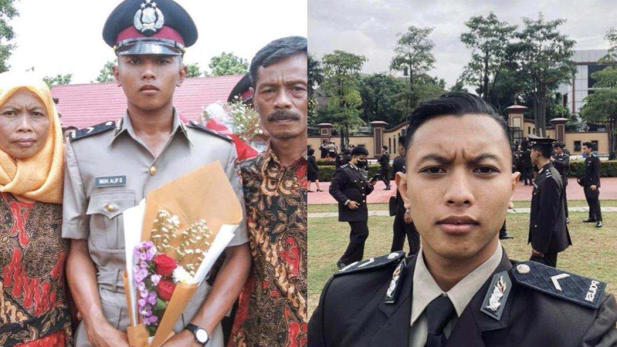 Kisah M Alif Mantan Penjual Bakso Keliling Kini Jadi Polisi, Bikin Ortu ...
