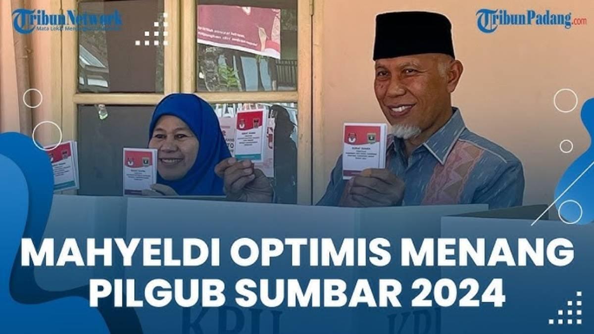 Data Masuk 100 Persen, Hasil Quick Count Pilkada Sumbar 2024, Mahyeldi-Vasco Jaya, Epyardi ...