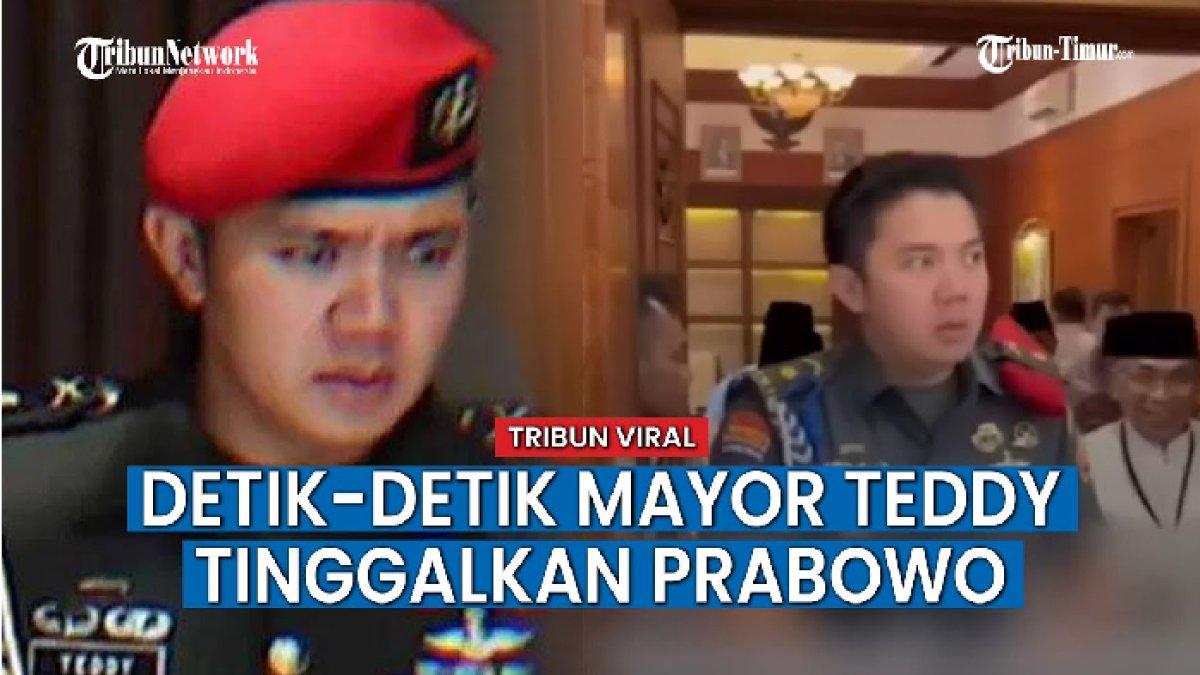 Mayor Teddy Berkaca-kaca Berpisah dengan Prabowo, Ini Tugas Barunya ...