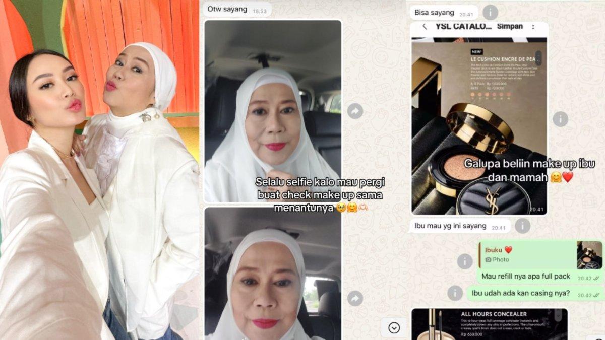 Ramai Dipuji, Chat Dewi Yull Minta Dibelikan Makeup ke Merdi Octavia ...