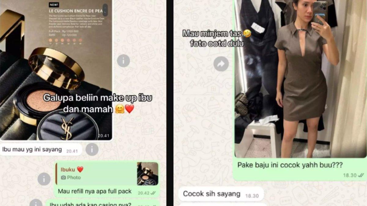 Ramai Dipuji, Chat Dewi Yull Minta Dibelikan Makeup ke Merdi Octavia ...