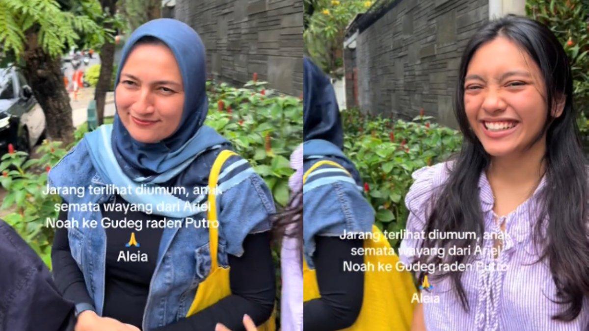 16 Tahun Berlalu, Ekspresi Sarah Amalia Mantan Ariel Noah Jalan Bareng ...