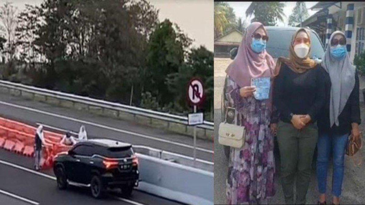 ALASAN Emak-emak Bongkar Pembatas, Putar Balik di Jalan Tol, Kini Ditilang 'Mendesak dan Panik ...