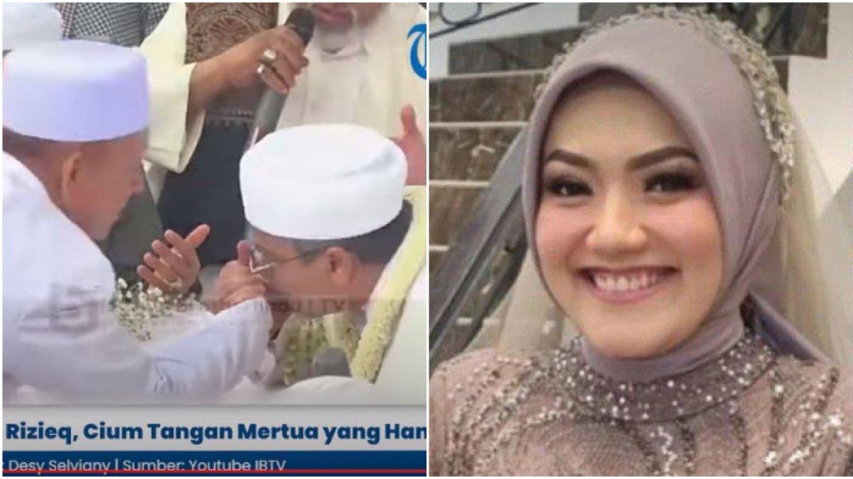 Adab Habib Rizieq Shihab Cium Tangan Mertua Barunya, Meski Usia Hampir Seumuran, Dulu Kakak Ipar ...