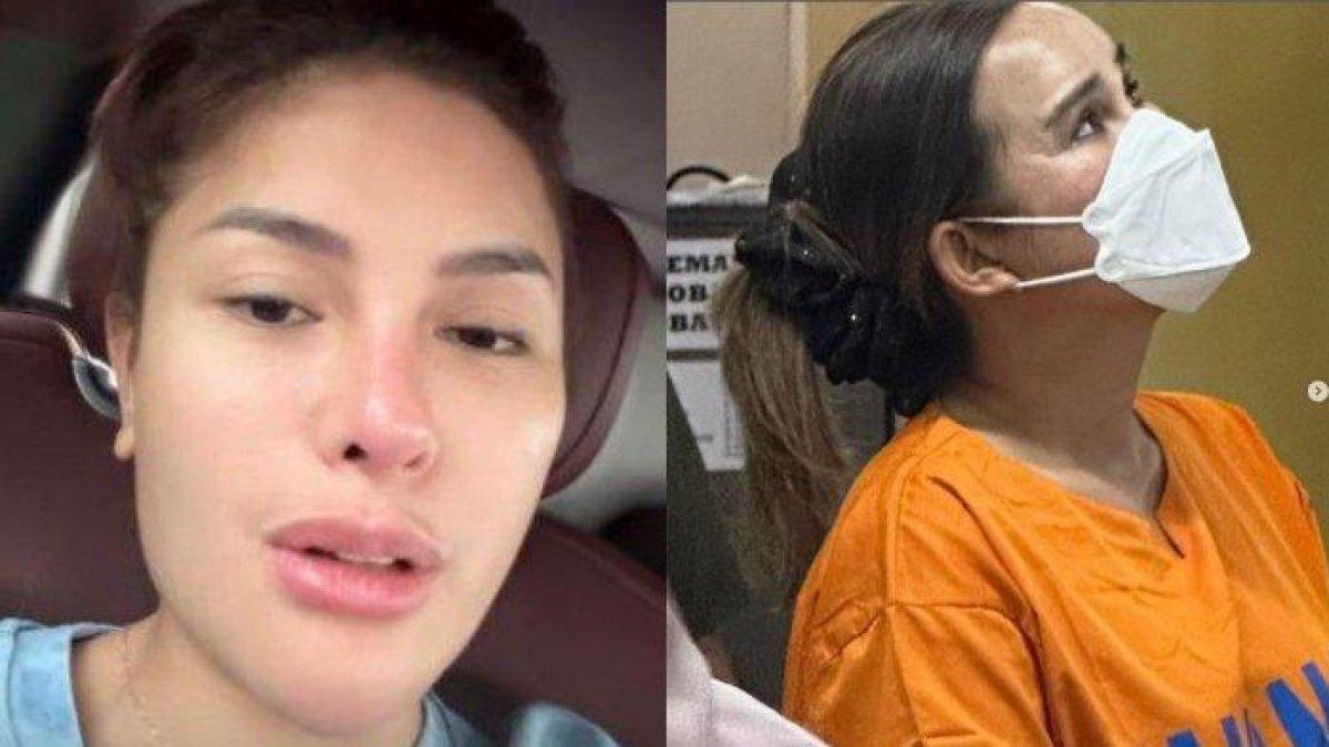 Girangnya Nikita Mirzani saat Isa Zega Pakai Baju Tahanan, Tersangka Kasus UU ITE: 'Semoga Betah ...